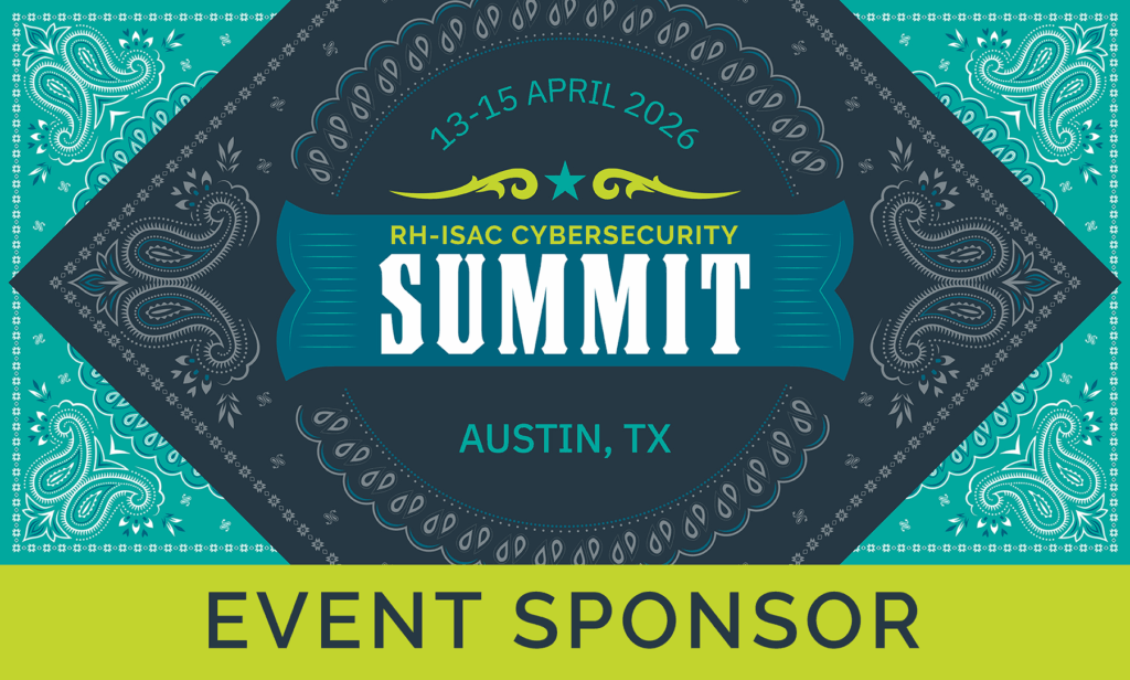 Sponsor Logistics Guide - RH-ISAC Summit